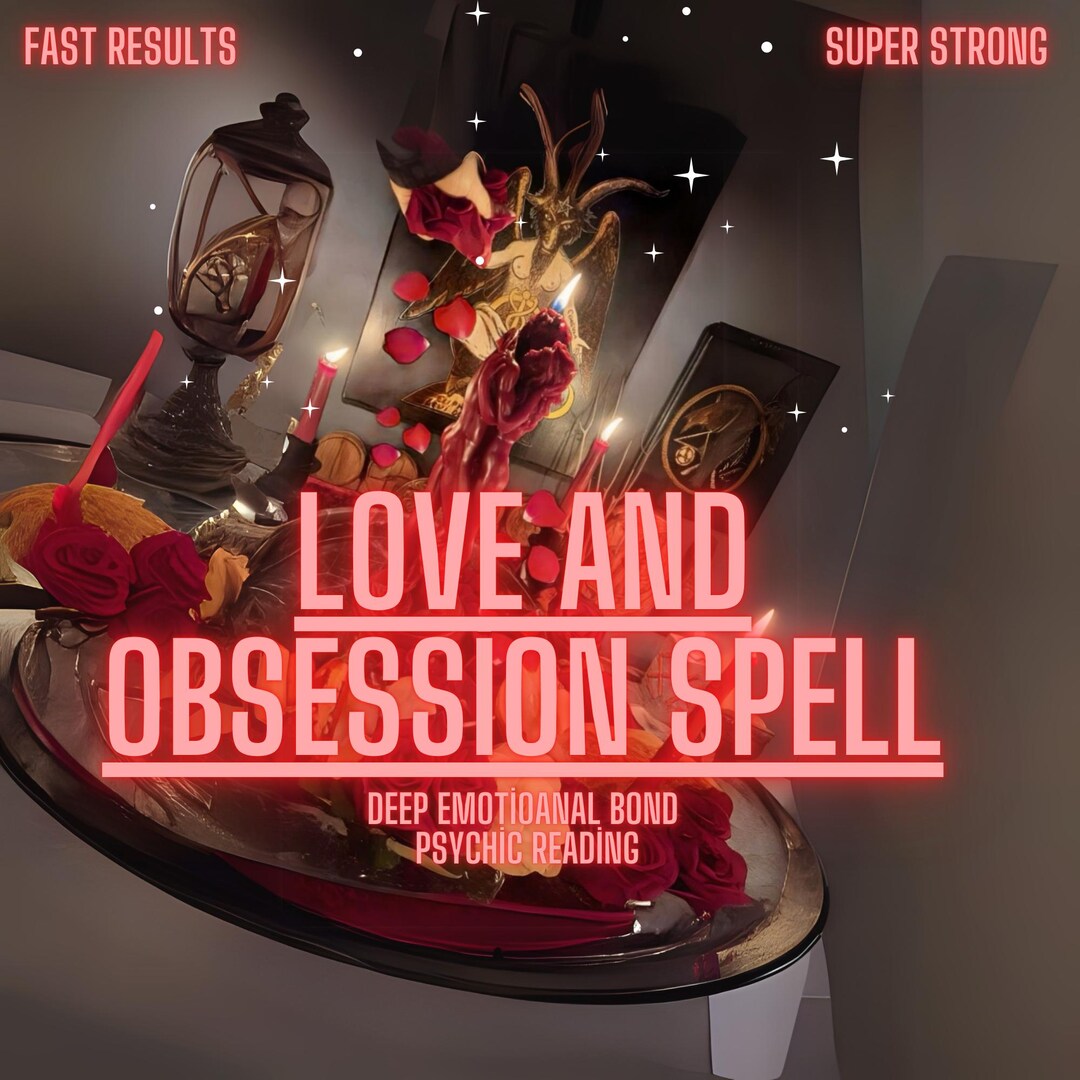 Love and Obsession Spell Ritual: Psychic Tarot Reading (PDF Report) - Etsy