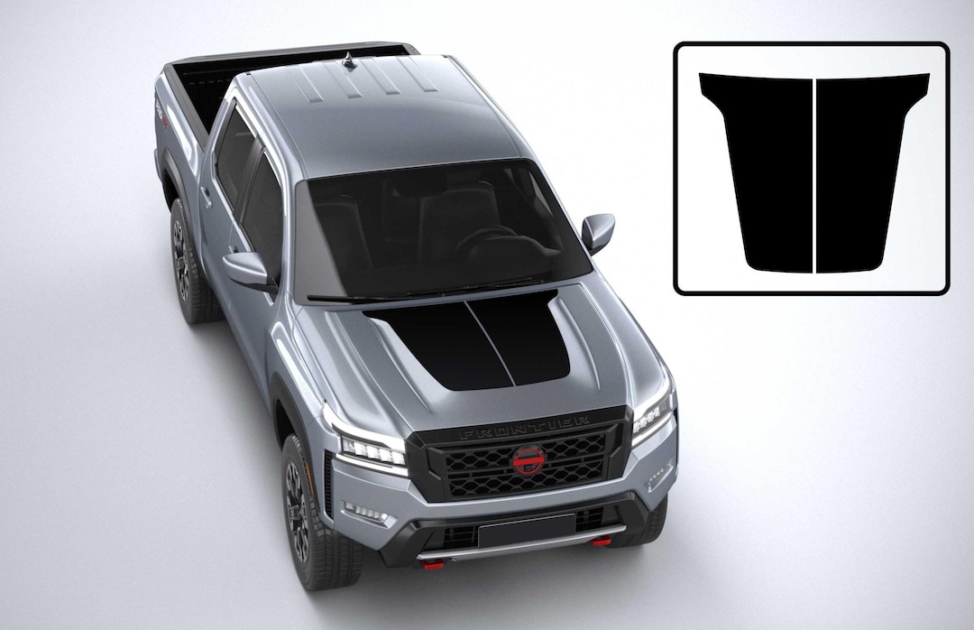 Premium Hood Graphic Sticker for Nissan Frontier 2022-2025 – Custom ...