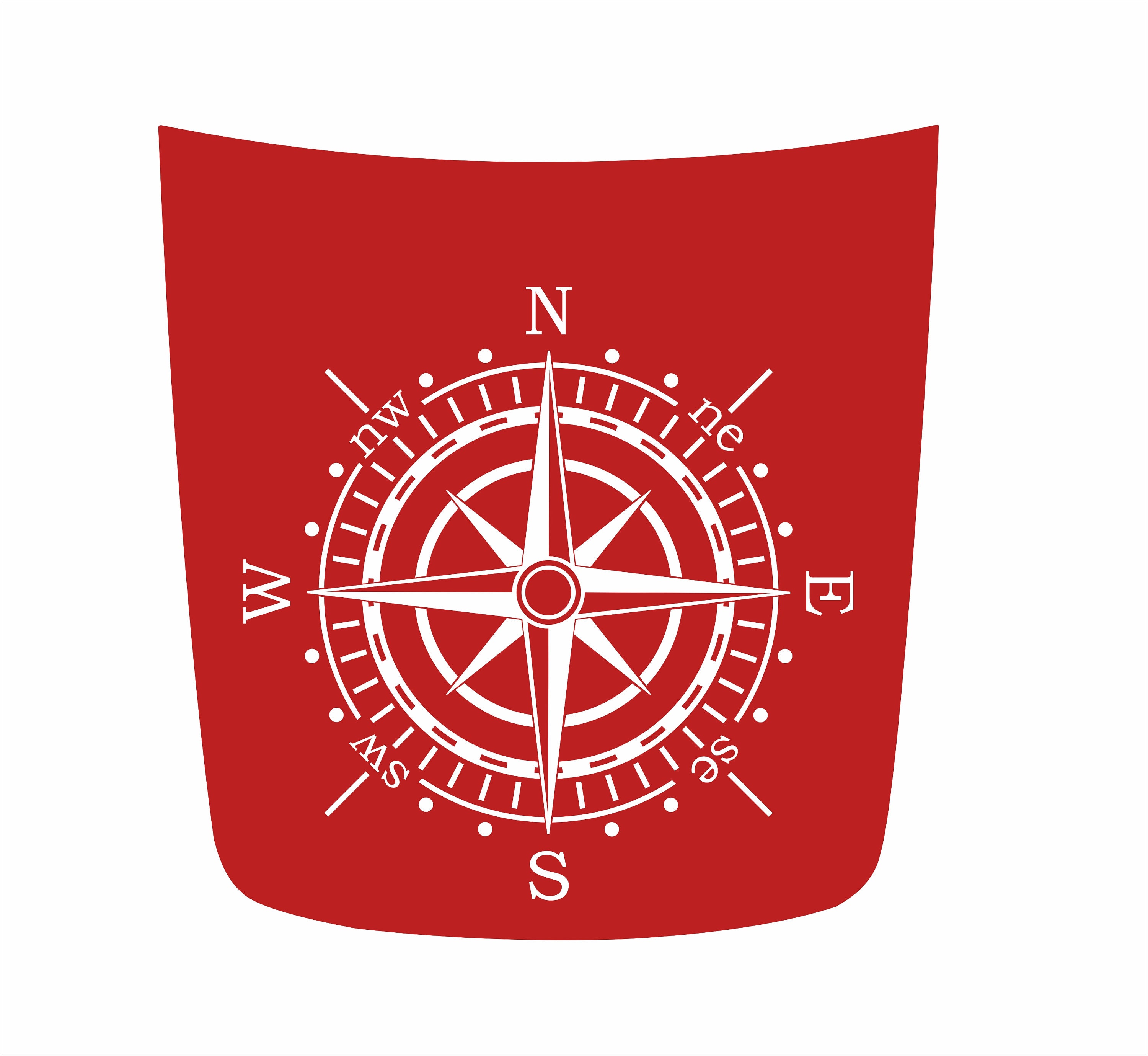 COMPASS Hood Vinyl Decal Fits JEEP COMPASS 2017 2019 Sticker Graphics ...