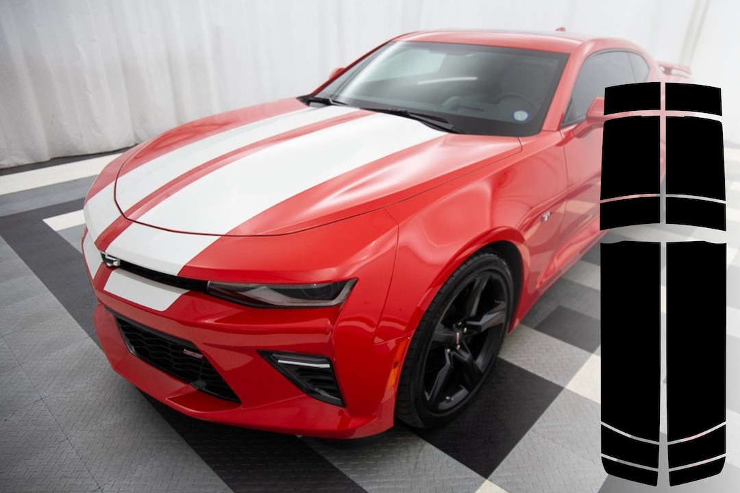 NEW! HUGE! COMPLETE! Vinyl Decal Fits Chevrolet Camaro 2016-2018 ...