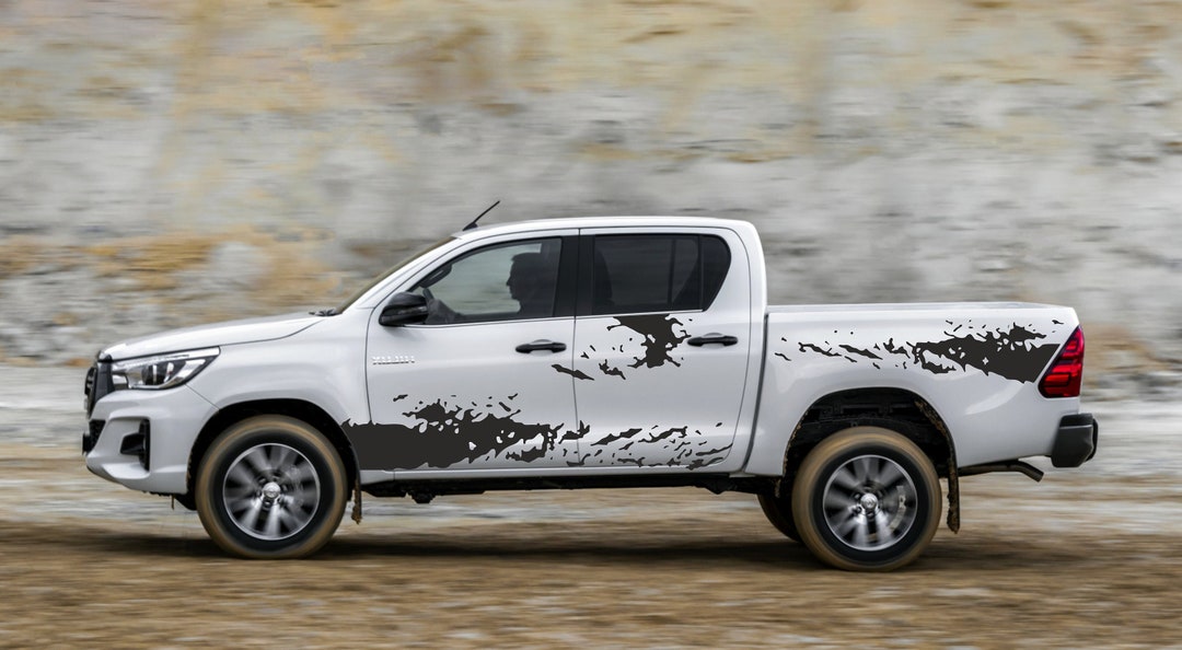 Side Graphics Stickers Vinyl Decals for Fits Toyota Hilux 2016-2024 - Etsy