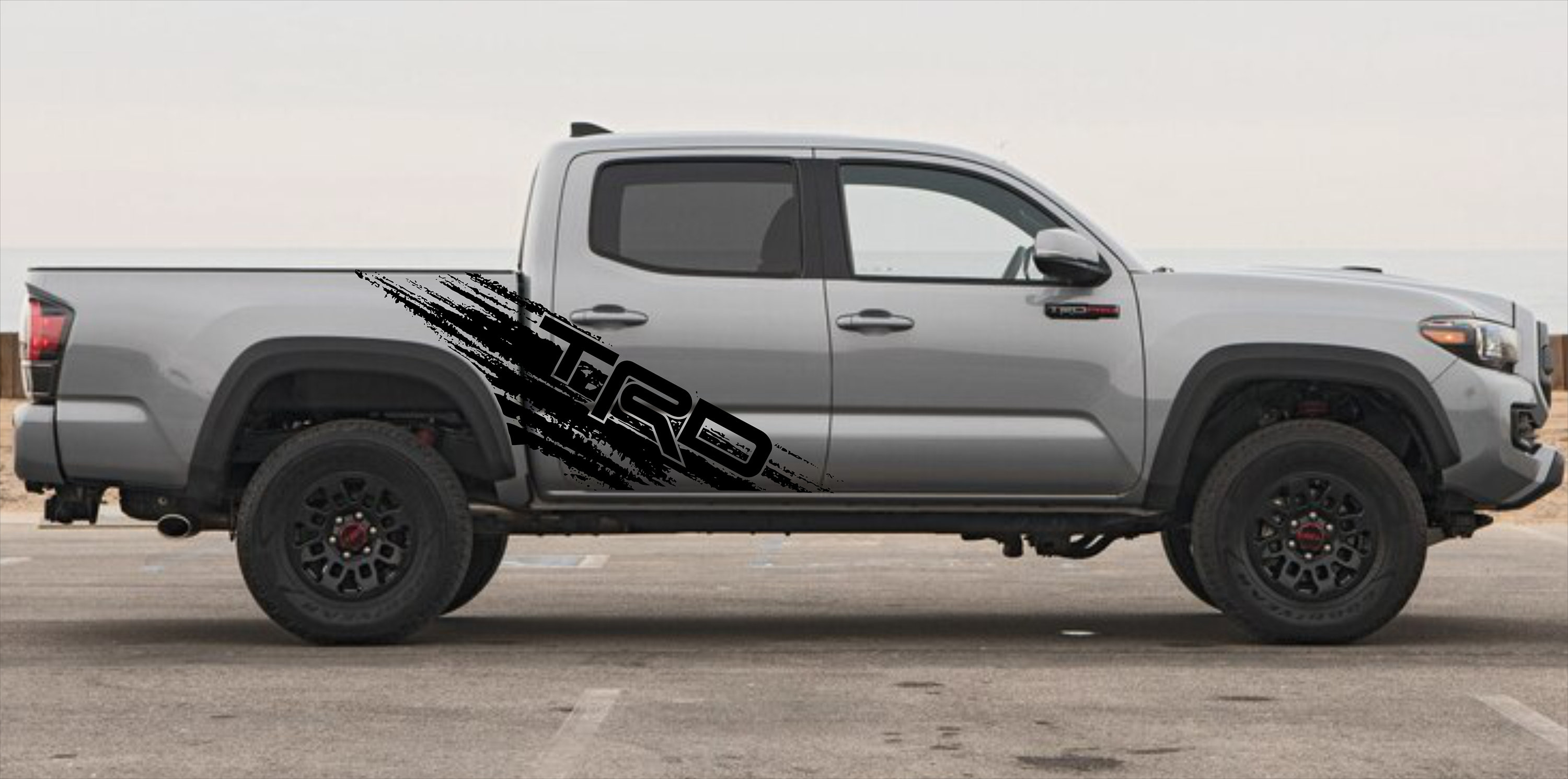 LARGE!!! TRD!!! SIDE Vinyl Decal Fits Toyota Tacoma 2016 - 2021 Sticker ...