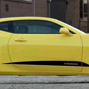 NEW! Side Scallop Spears Vinyl Decal Fits Chevrolet Camaro 2016-2018 ...