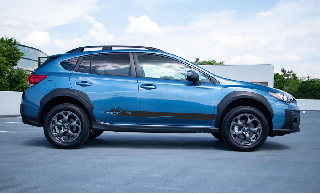 Side Rocker Panel Graphics Stripe Vinyl Decals Fits Subaru Crosstrek ...