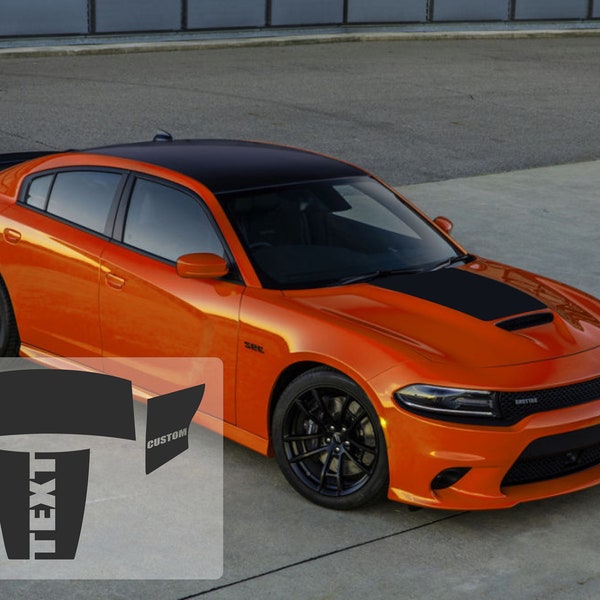 Dodge Charger Rear Decal - Etsy