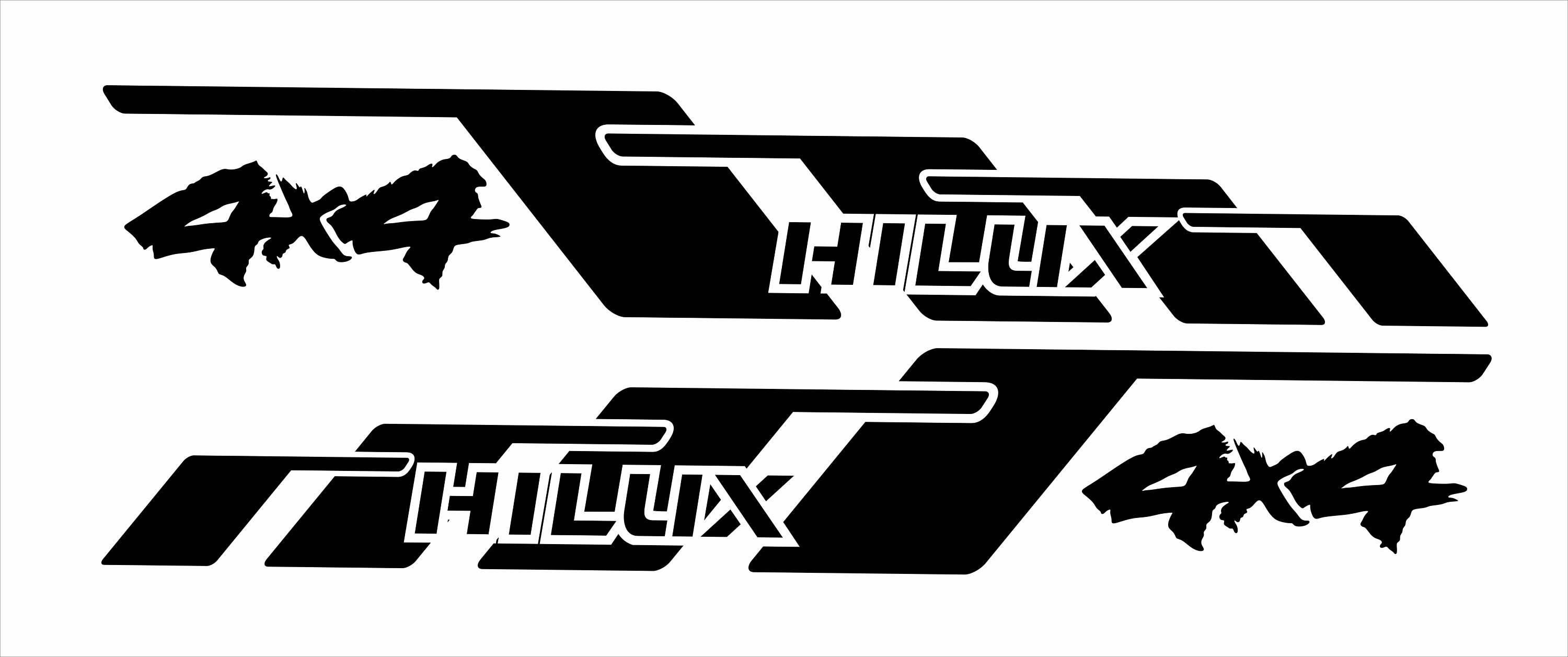 LARGE SIDE Vinyl Decal Fits Toyota Hilux Sticker Graphics Kit - Etsy
