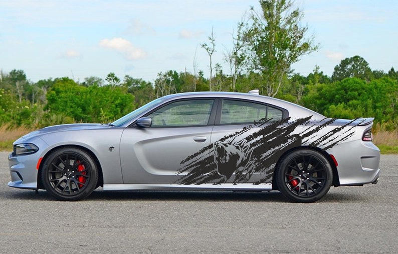NEW! HUGE SIDE Vinyl Decal Fits Dodge Charger Sticker Graphics Kit - Etsy