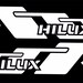 LARGE SIDE Vinyl Decal Fits Toyota Hilux Sticker Graphics Kit - Etsy