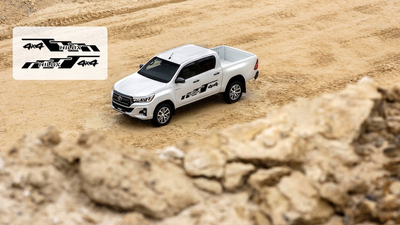 LARGE SIDE Vinyl Decal Fits Toyota Hilux Sticker Graphics Kit - Etsy