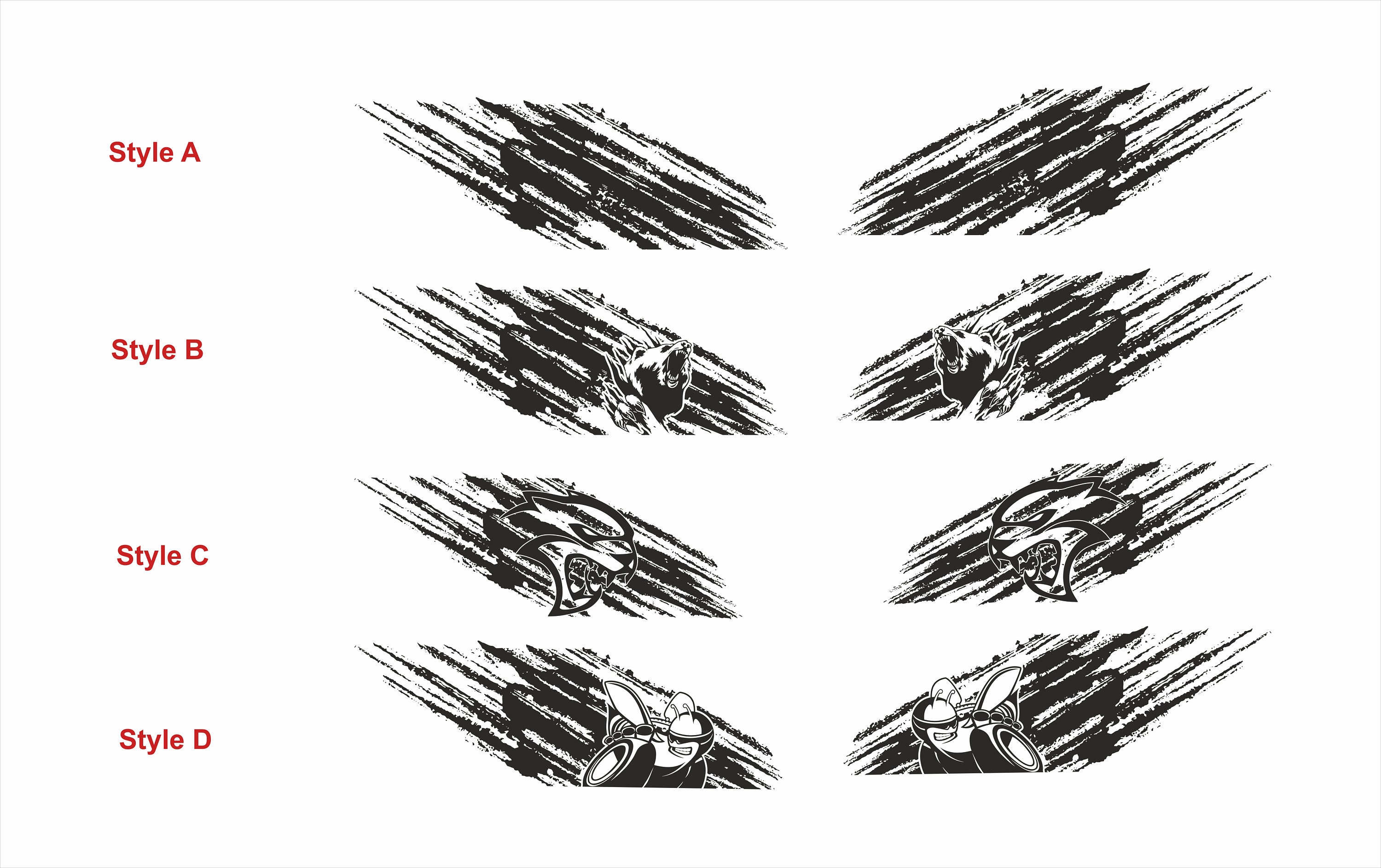 NEW! HUGE SIDE Vinyl Decal Fits Dodge Charger Sticker Graphics Kit - Etsy