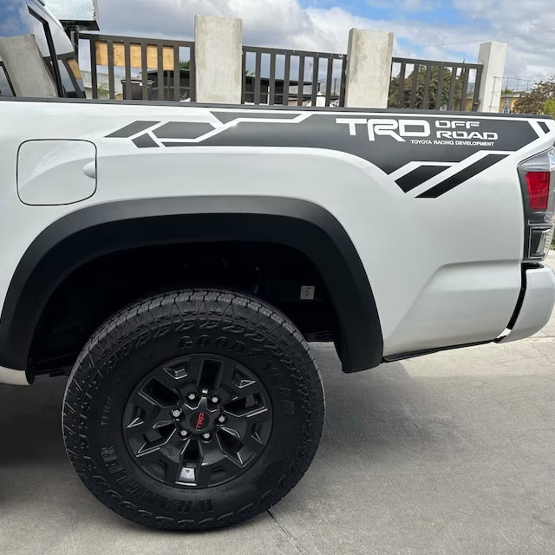 New!!! TRD OFF ROAD!!! Side Bed Vinyl Decal Fits Toyota Tacoma 2016 ...