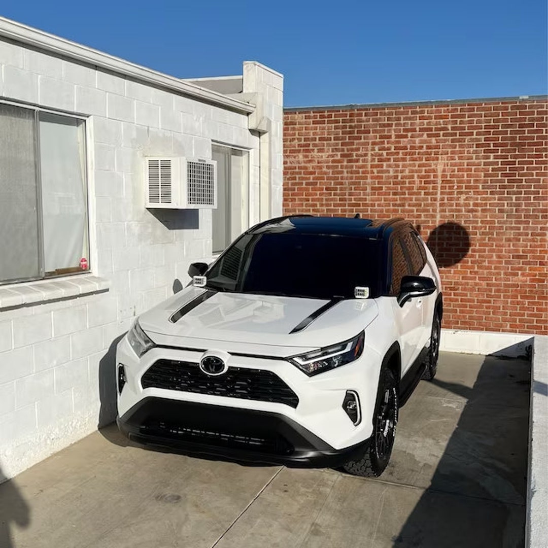 UNIQUE Hood Spears Decals Stickers Graphic Kit Fits Toyota RAV4 2019 ...