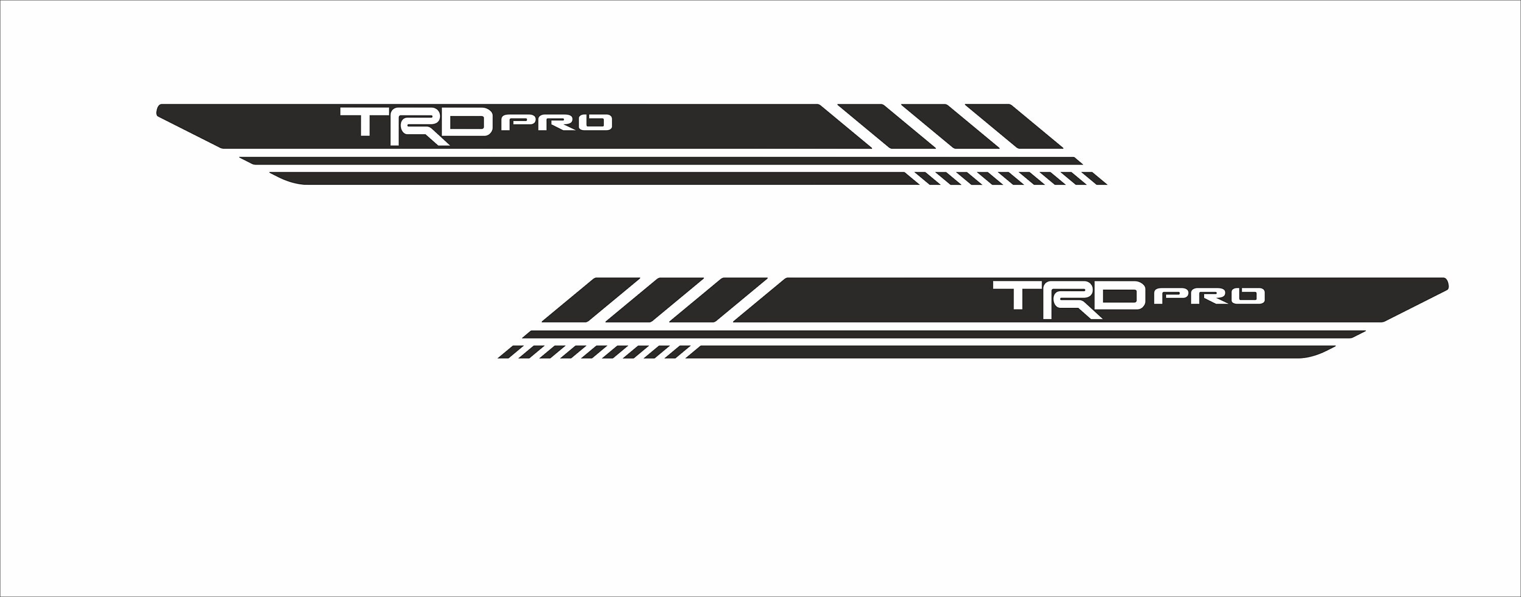 NEW!!! TRD PRO!!! Side Bed Vinyl Decal Fits Toyota Tacoma 2016 - 2021 ...