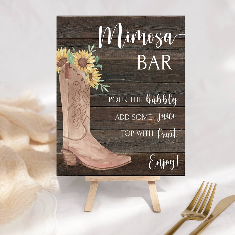 Western Bar Sign - Etsy