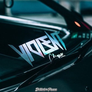 Violent Clique Car Window Sticker all Colours & Sizes - Etsy
