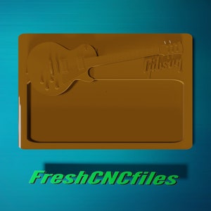 Guitar Desk Organizer CNC 3D Relief File STL - Etsy