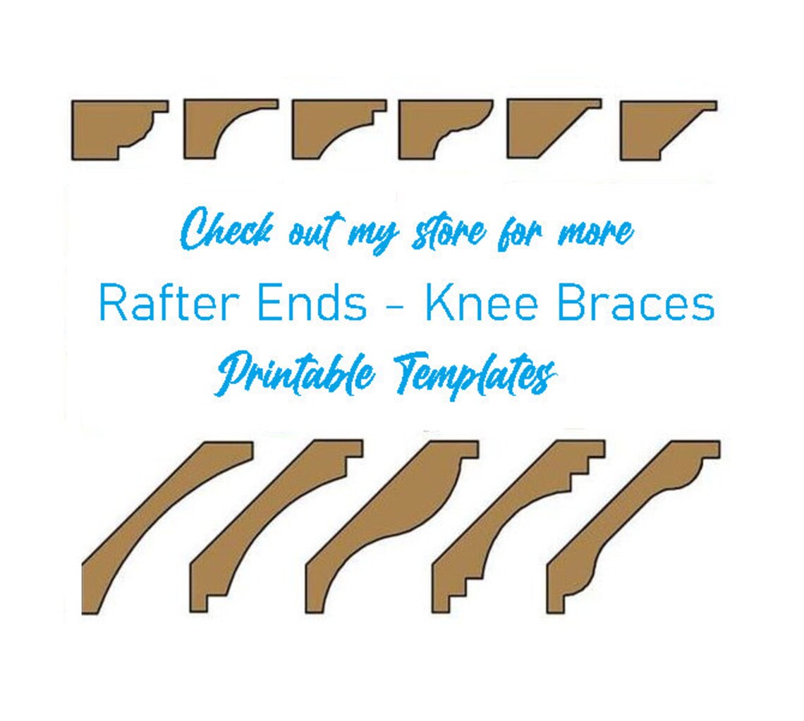 Roma Pergola Tail Design Template - Etsy