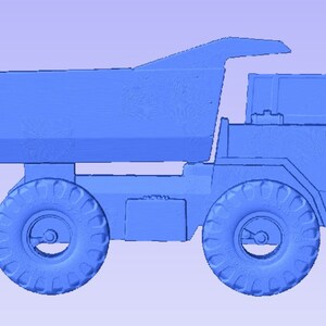Tonka Dump Truck | CNC 3D Relief File STL - Etsy