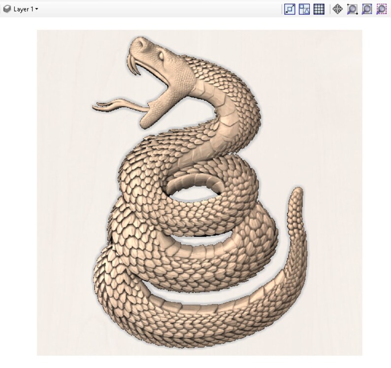 Snakes, 3 Files CNC 3D Relief File STL - Etsy