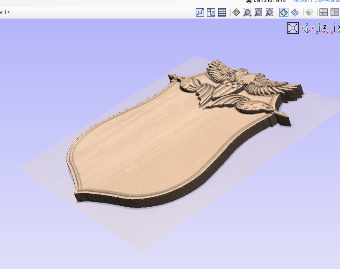 Plaque, Retirement, Blank | CNC 3D Relief File STL - Etsy