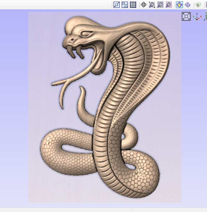 Snakes, 3 Files CNC 3D Relief File STL - Etsy