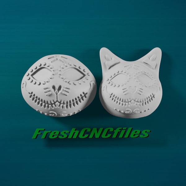 Sugar Skull Stl File - Etsy