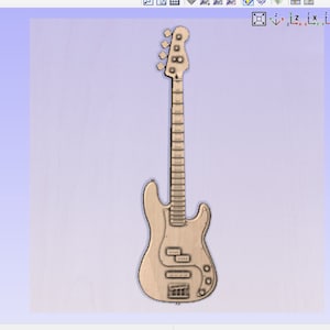 Guitar | Five Files - CNC 3D Relief Files, STL - Etsy