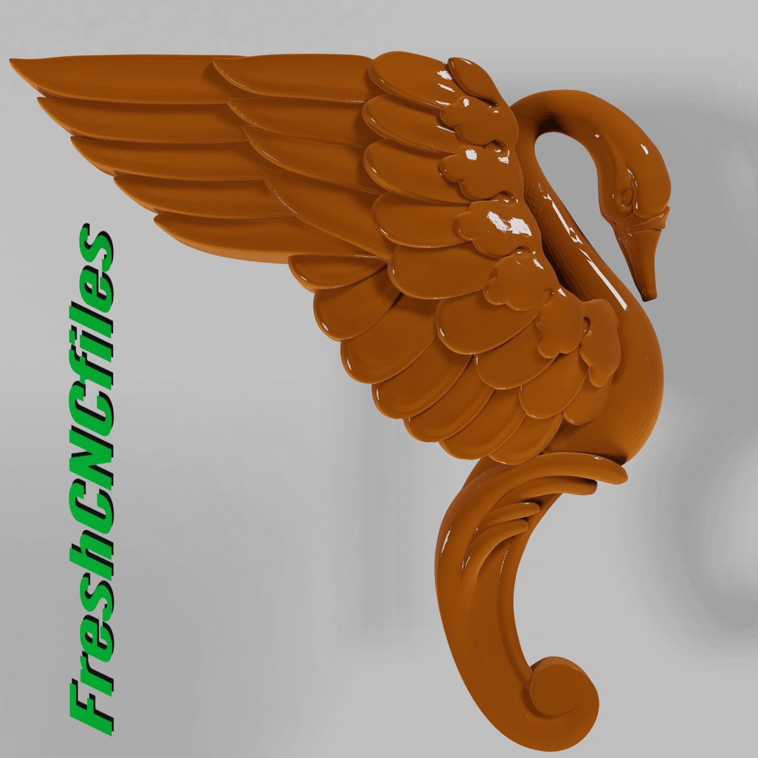 Decorative Corner Accent | CNC STL 3D Relief File - Etsy