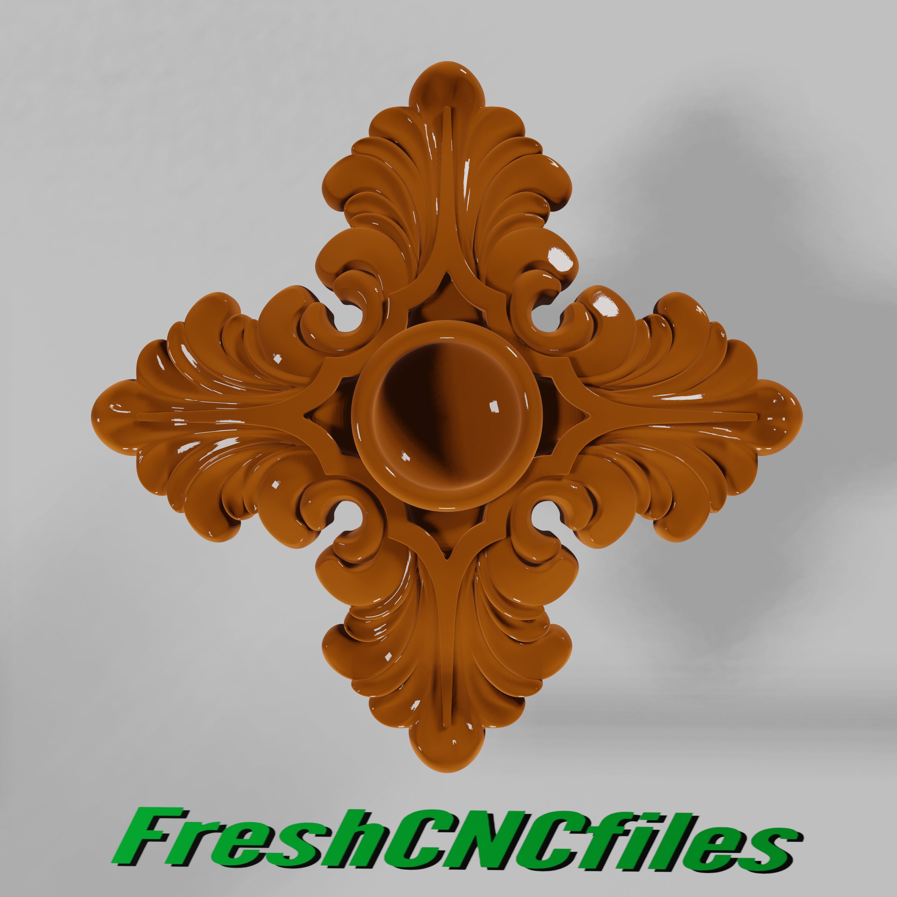 Beautiful Applique Onlay CNC STL 3D Relief File - Etsy