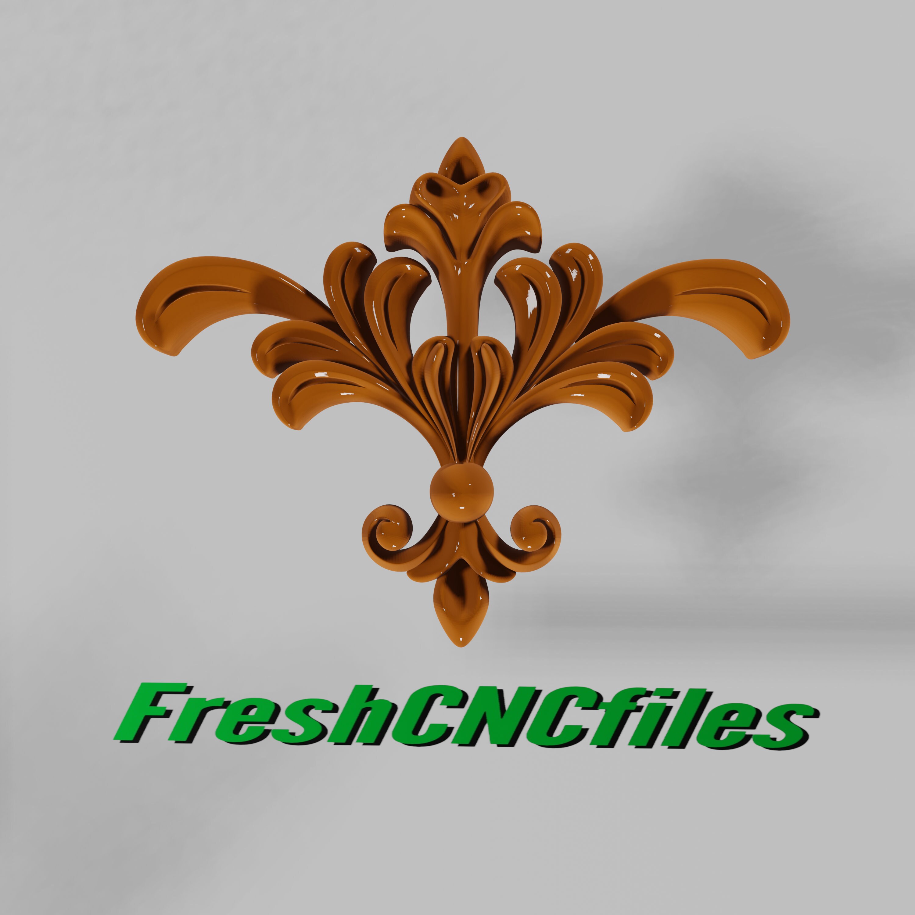 Grand Center Applique CNC STL 3D Relief File - Etsy