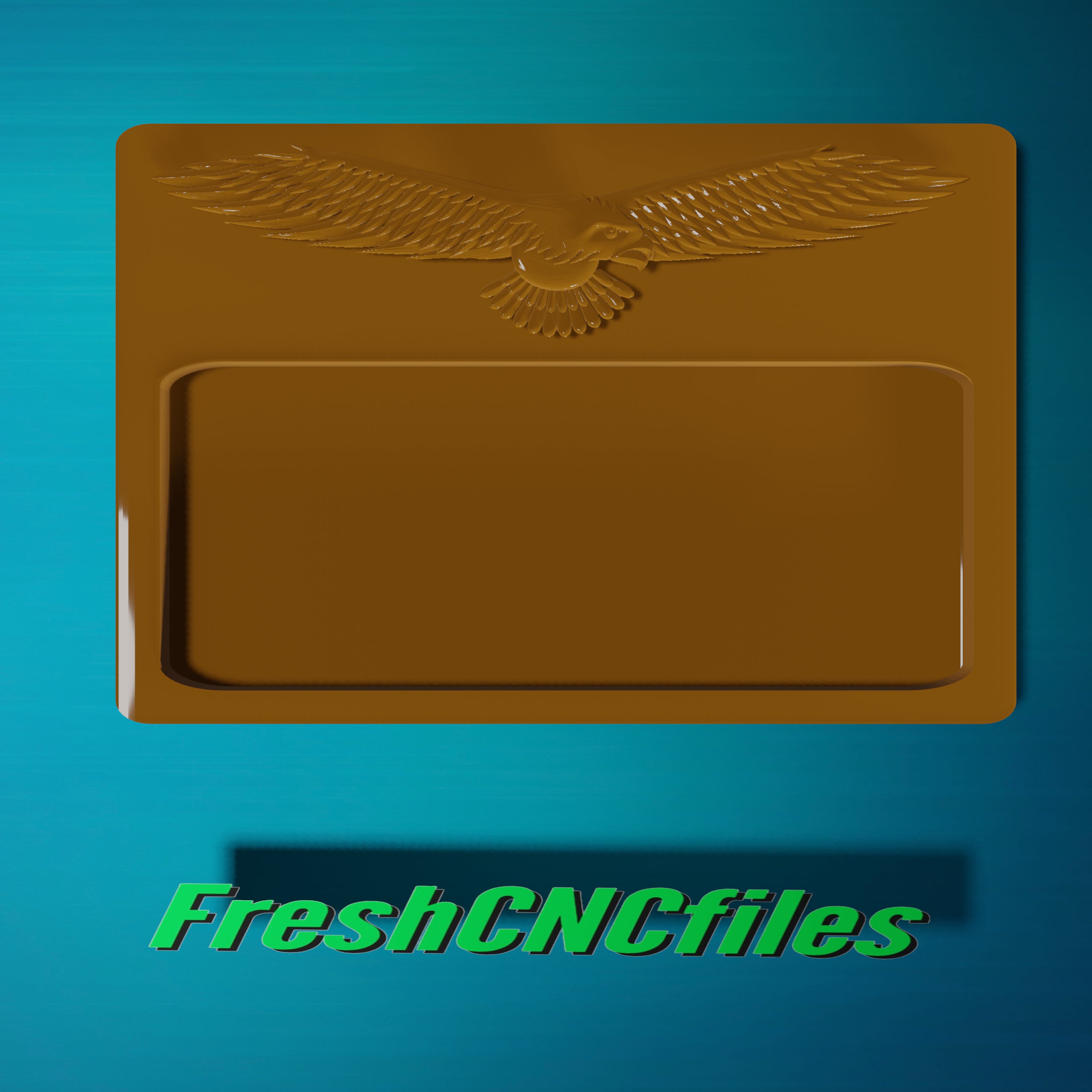 Eagle Organizer Tray | CNC 3D Relief File STL - Etsy