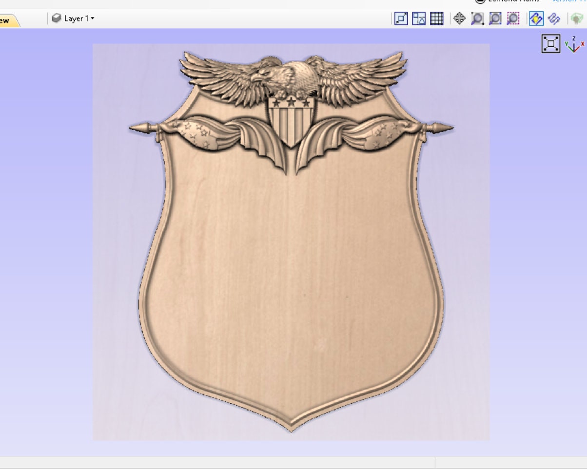 Plaque, Retirement, Blank | CNC 3D Relief File STL - Etsy