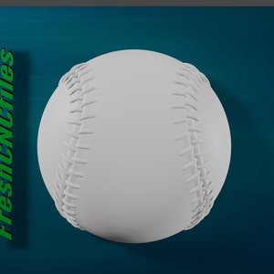 Baseball | CNC 3D Relief File STL - Etsy
