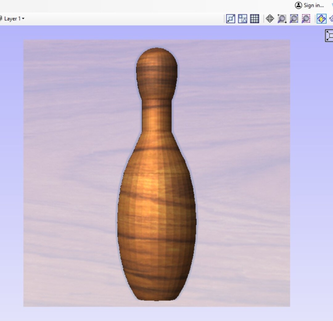 Bowling Pin | CNC 3D Relief File STL - Etsy