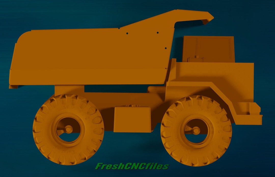 Tonka Dump Truck | CNC 3D Relief File STL - Etsy