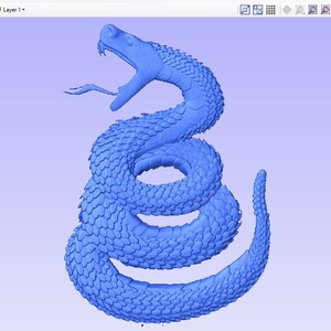 Snake | CNC 3D Relief File STL - Etsy Canada