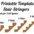 Stair Stringer Template | Two (2) Steps for 2x10 Lumber - Etsy Canada