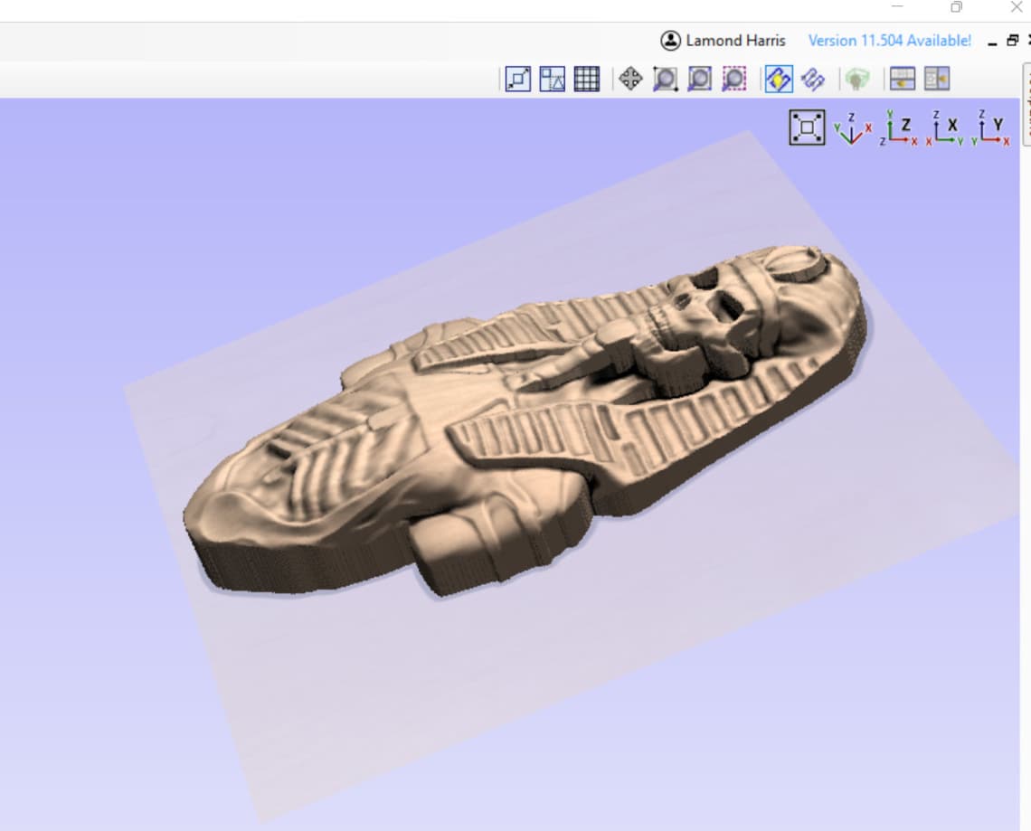 Egyptian Pharaohs Mummy CNC 3D Relief File STL King and Queen - Etsy Canada