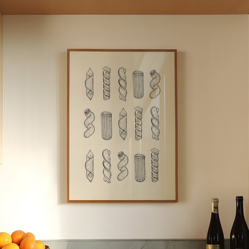 Pasta Poster - Etsy