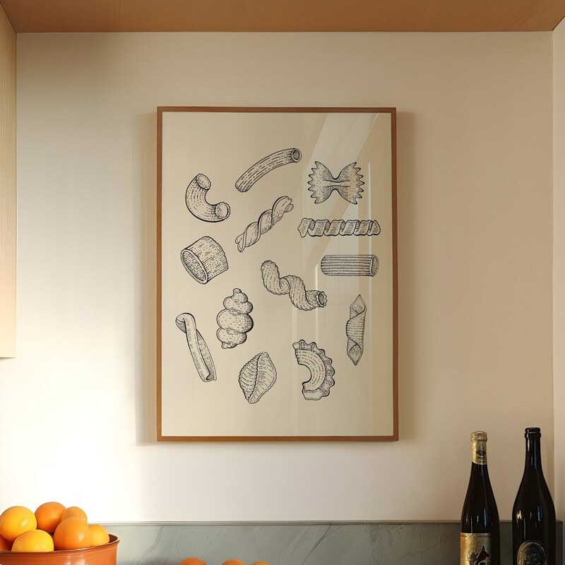 Pasta Poster - Etsy