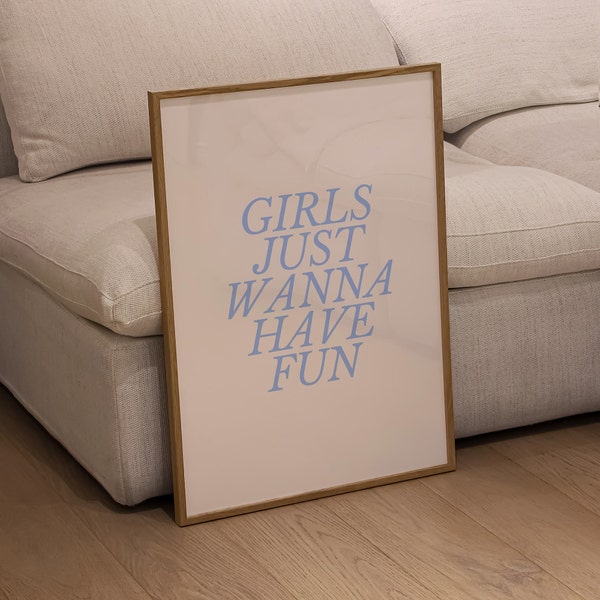 Girls Wanna Have Fun - Etsy