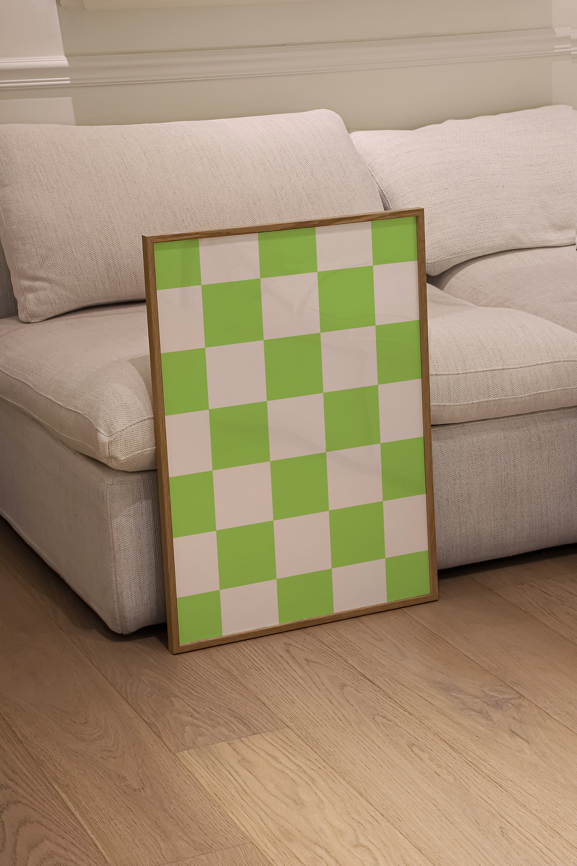 Checkered Poster Checkered Wall Art Funky Poster Checker Room - Etsy
