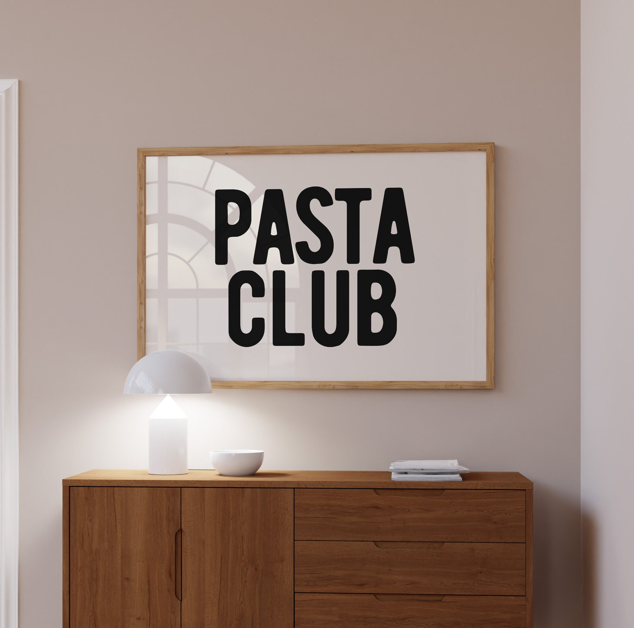 Pasta Wall Art Kitchen Wall Art Digital Download Food Art - Etsy