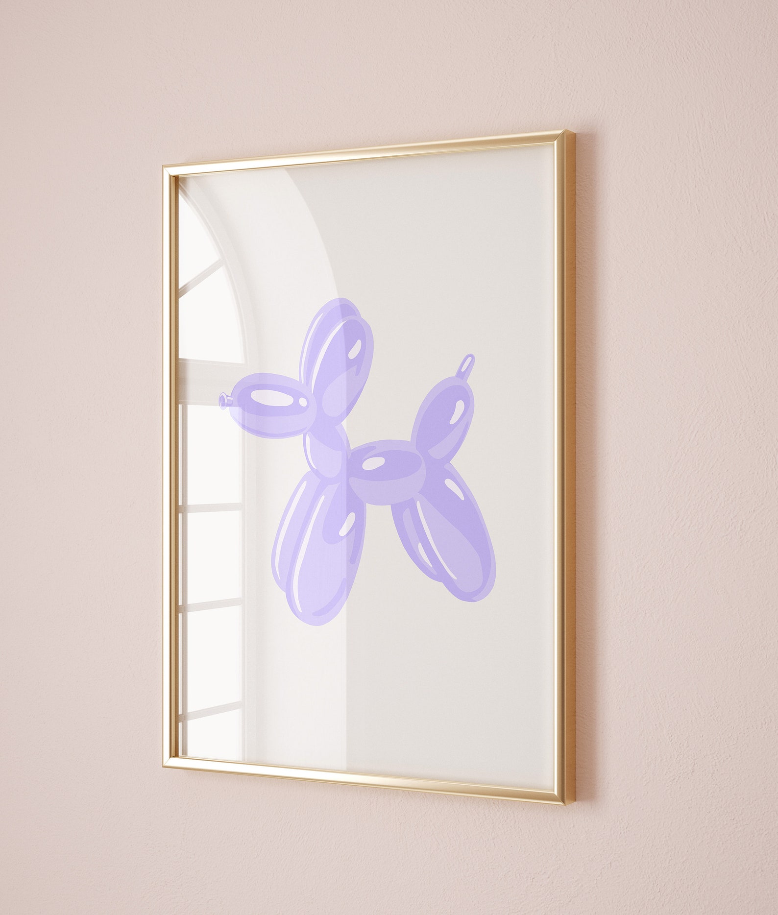 Trendy Gallery Wall Set of 6 Lilac Wall Art Trendy Poster Preppy Wall ...