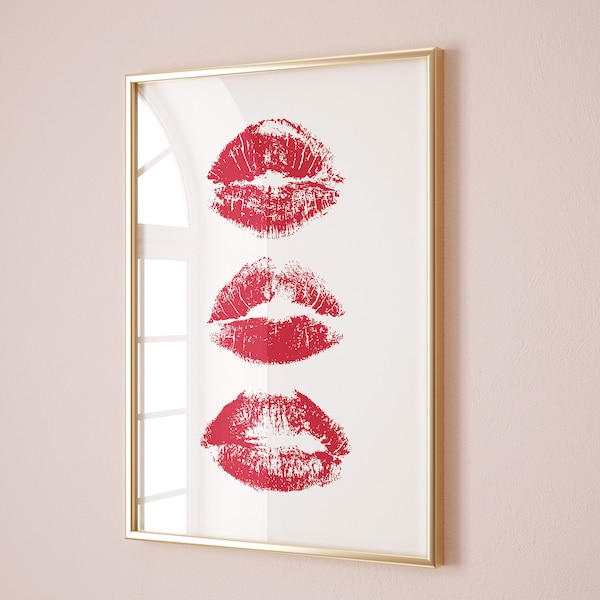 Lip Wall Art - Etsy