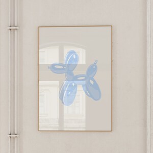 Blue Wall Art Preppy Room Decor College Dorm Poster Trendy Wall Decor ...