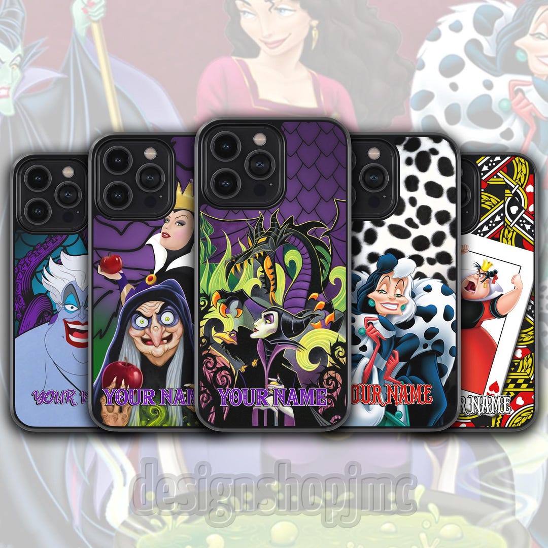 Disney Villain Phone Case Collection Fits Apple Iphone, Samsung Galaxy ...