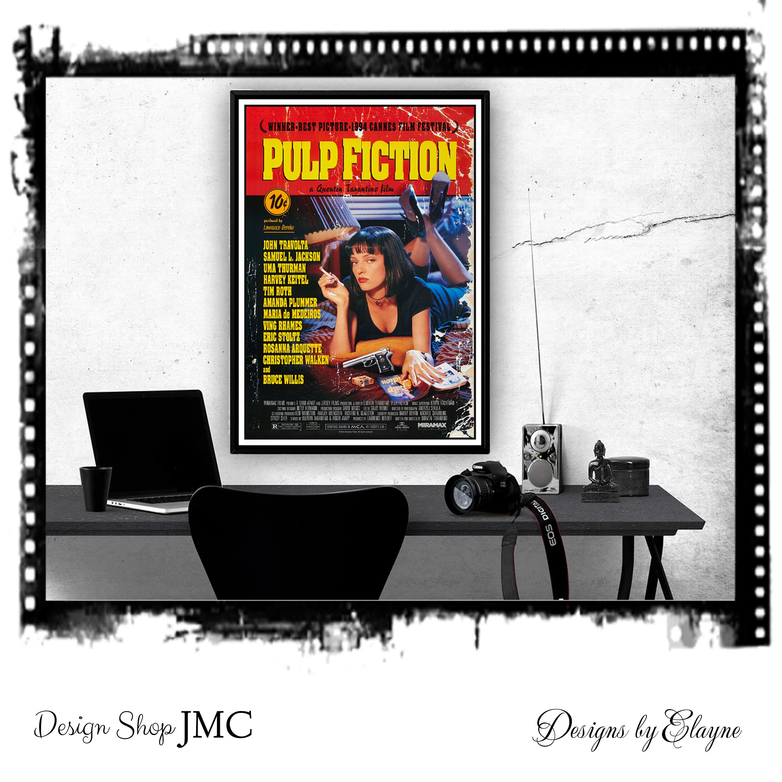 Pulp Fiction Poster Print, Film & Movie Wall Art sold by Mila | SKU ...