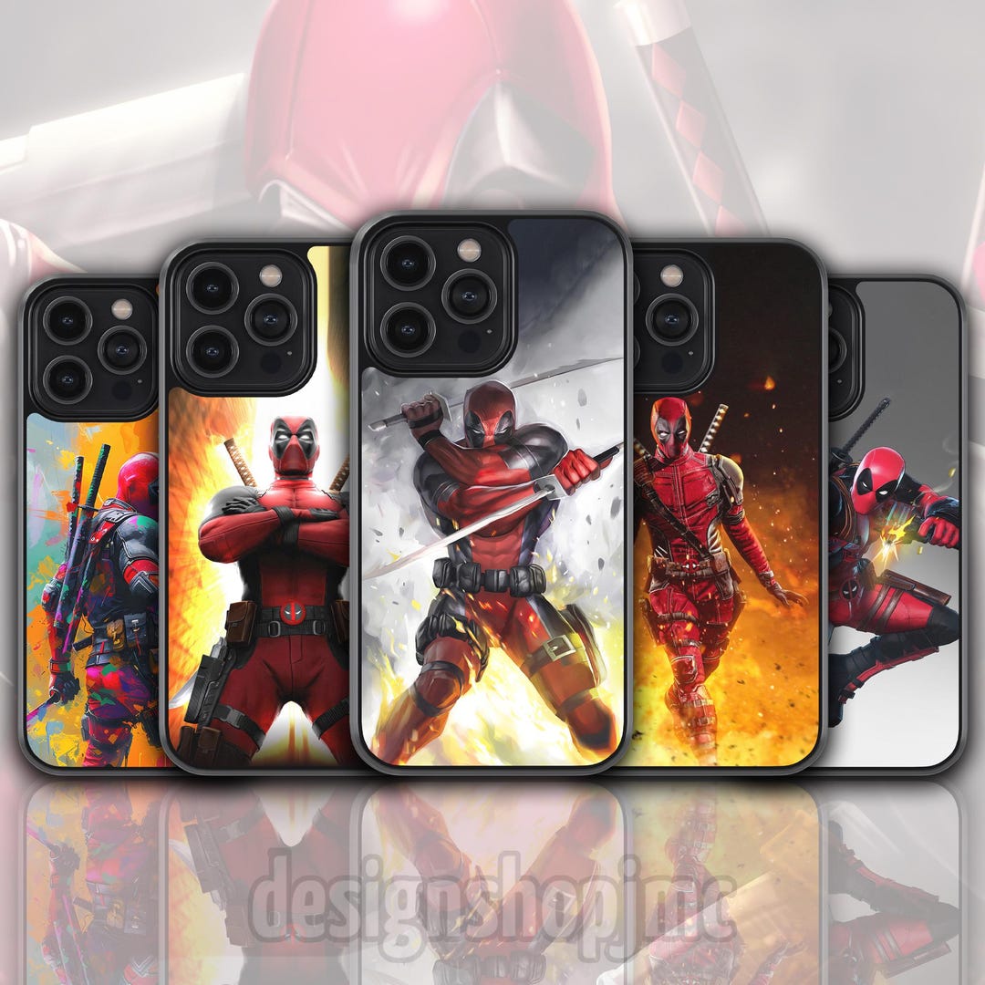 Custom Deadpool Phone Case Collection Fits Apple Iphone, Samsung Galaxy ...