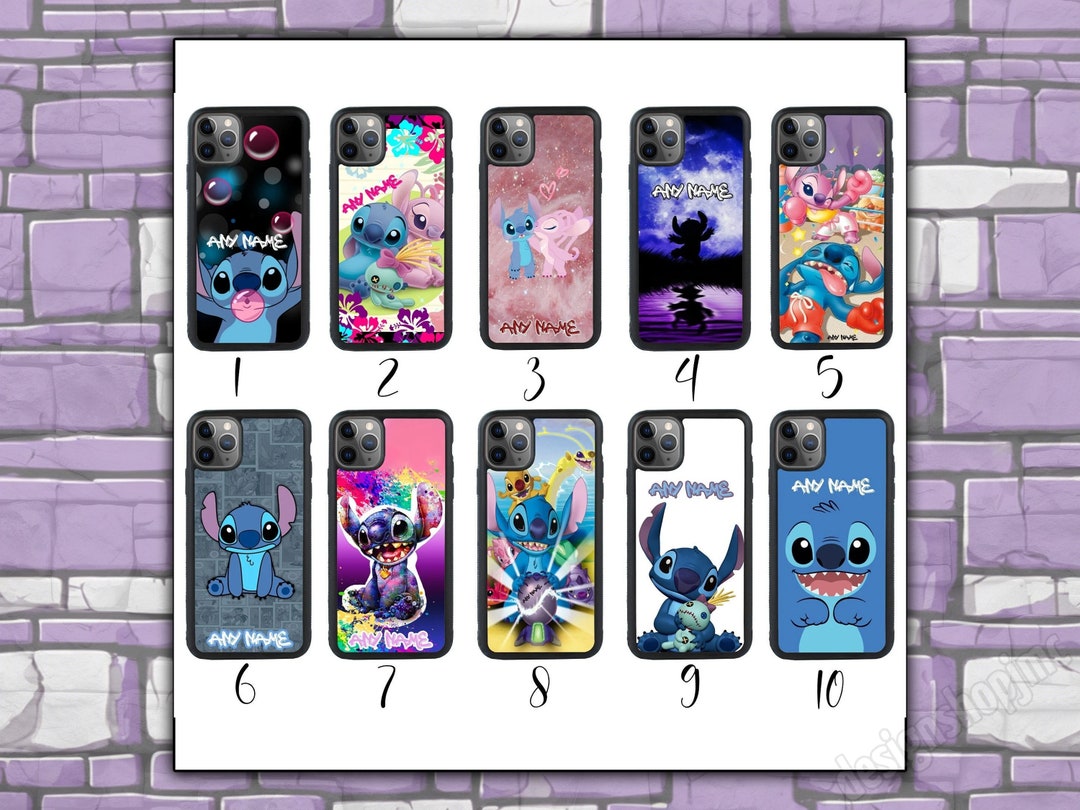Personalised Stitch Phone Case Collection Fits Apple Iphone, Samsung ...